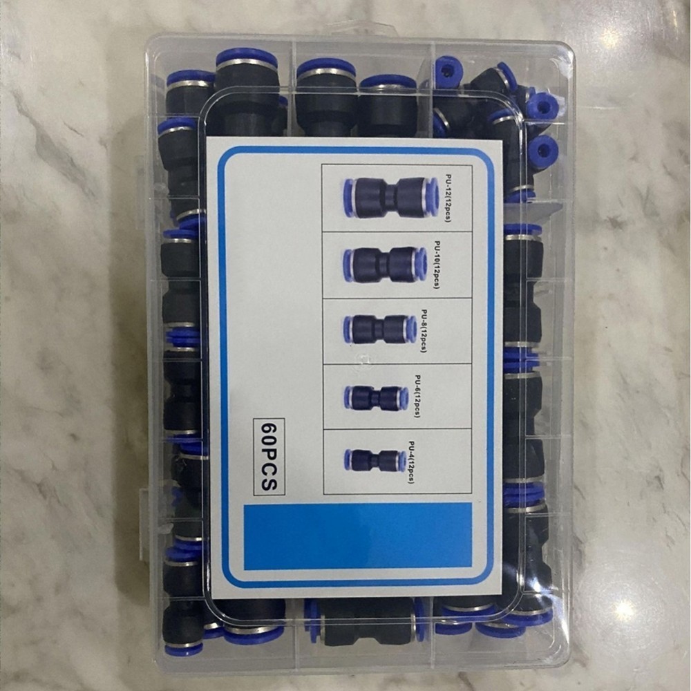 Quick Release Air Hose Fitting Kit of 60Pcs Designed for User Friendly ...