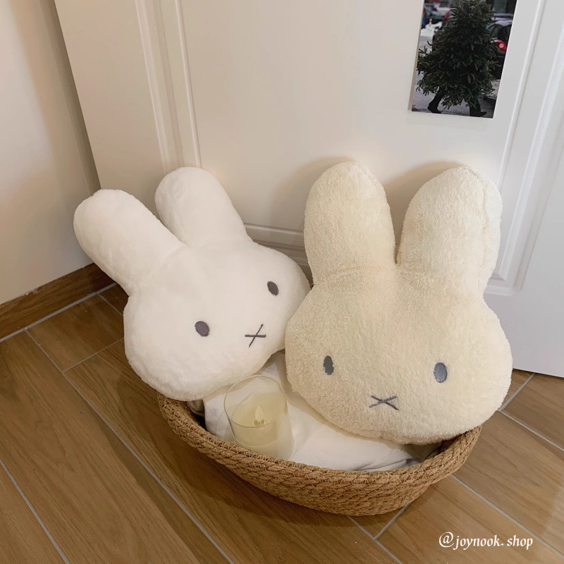 Cute Miffy Rabbit Plush Doll Sofa Cushion Bed Pillow Birthday Gift girl ...