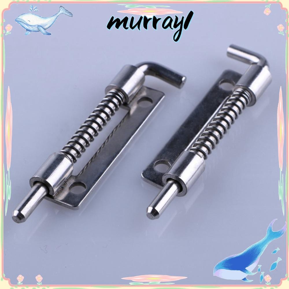 MURRAY1 Spring Loaded Door Lock Bolts, Catch Lock Padlock Clasp Door ...