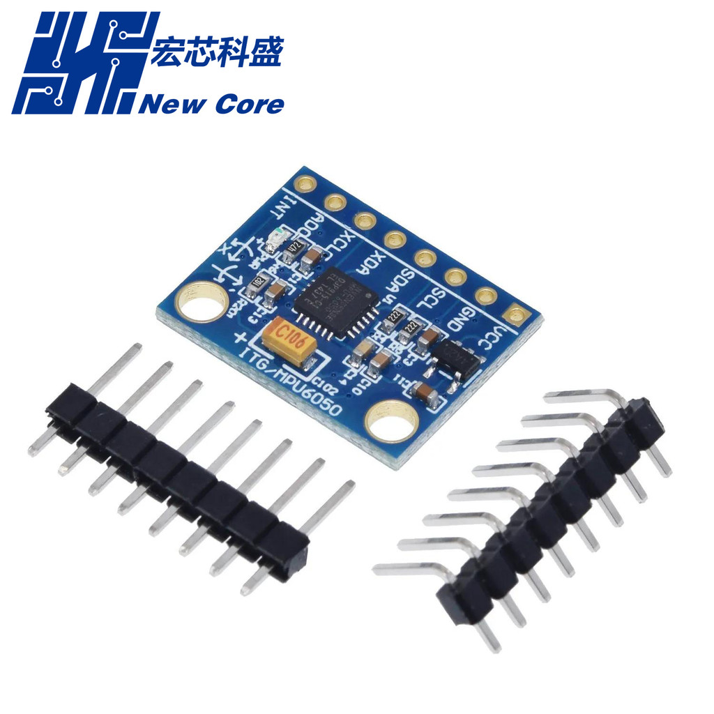 IIC I2C GY-521 MPU-6050 MPU6050 3 Axis Gyroscope detection module + 3 axis accelerometer module ...