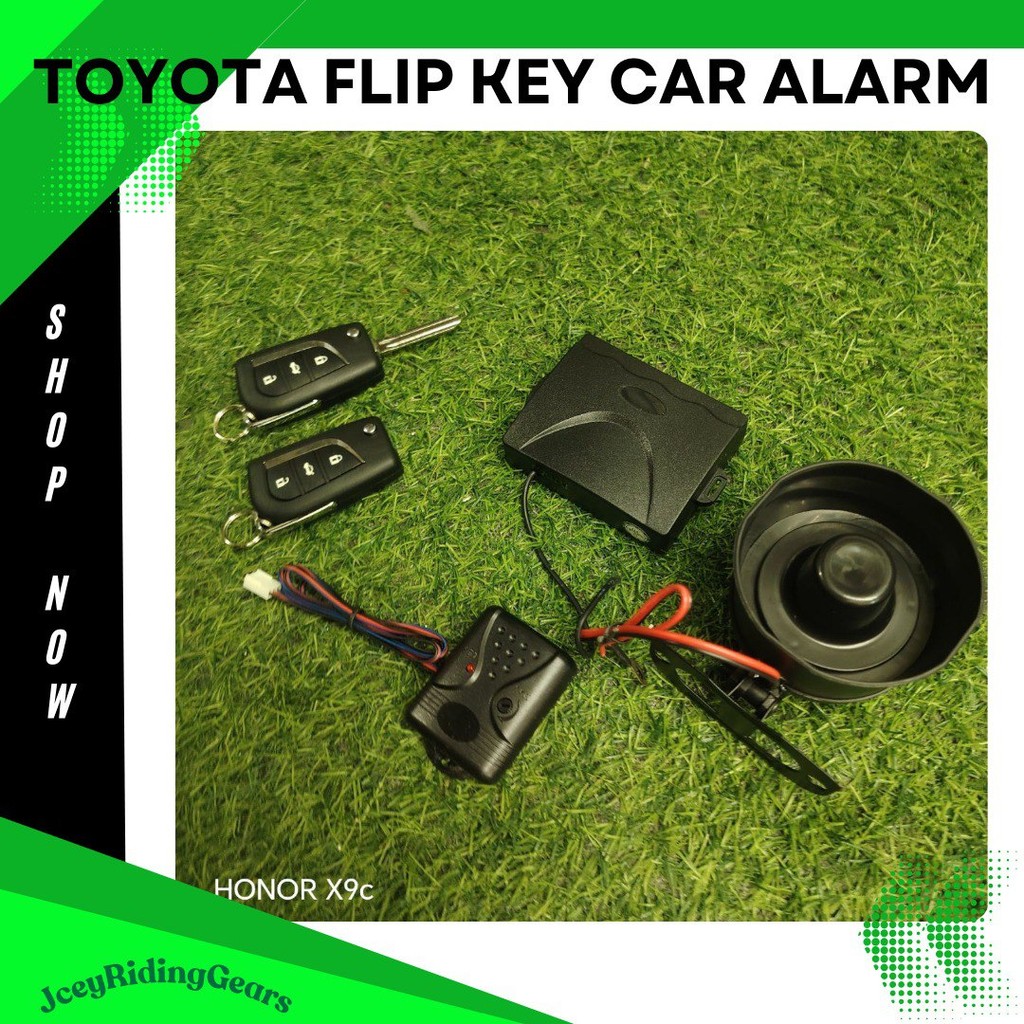 Toyota flipkey with car alarm | Shopee Malaysia