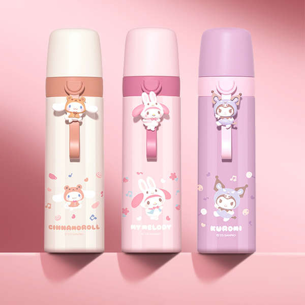 botol air tahan sejuk tumbler tahan sejuk kuromi tumbler tahan sejuk Cawan termos kanak-kanak ...