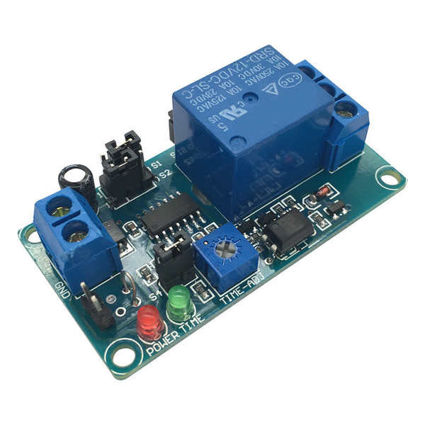 5v12v Normally Open Type Trigger Delay Switch Relay Module Delay ...