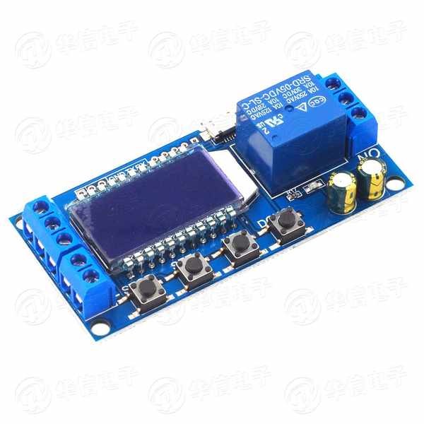 One Circuit Relay Module Delay Power Off Trigger Delay Circulation Timing Circuit Switch XY-LJ02 ...