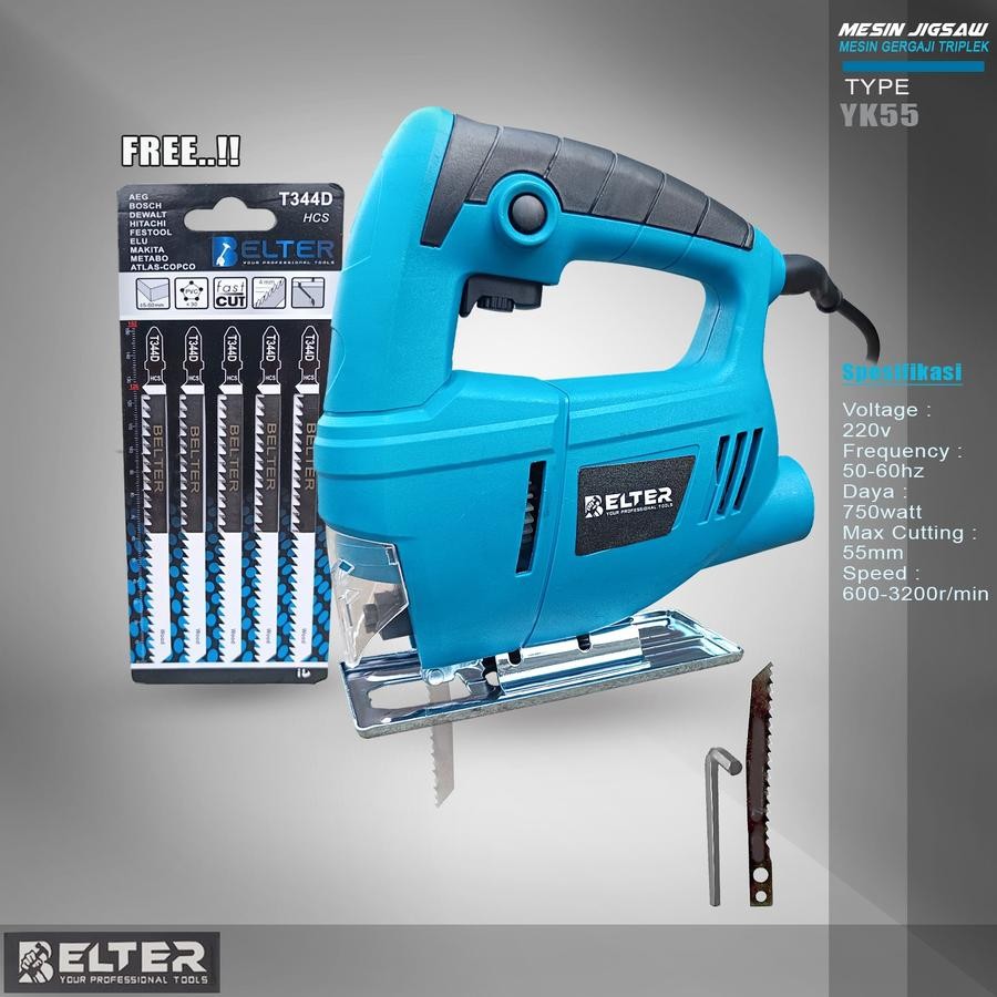 KAYU MESIN MATA Belter Down free price 5pcs EDON ED7-3555 JIGSAW blades ...