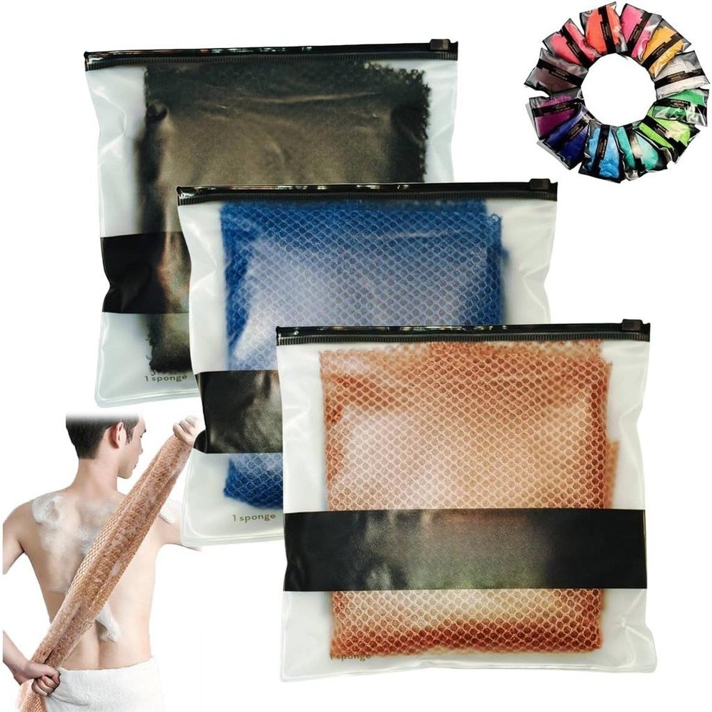 Afroscrub Span Bersih Pengelupasan Afrika - Scrubber Badan Scrub Afro ...