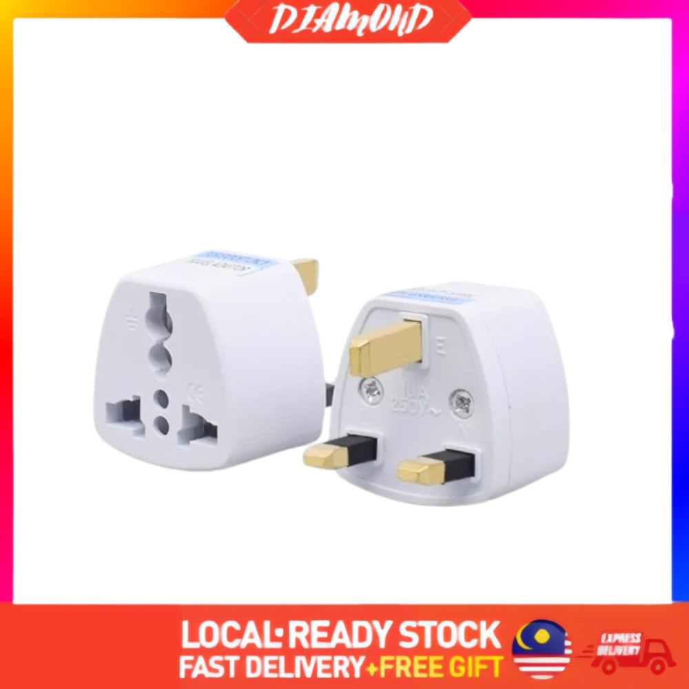 3 Pin Plug Conversion British Socket China Adapter Travel Converter ...