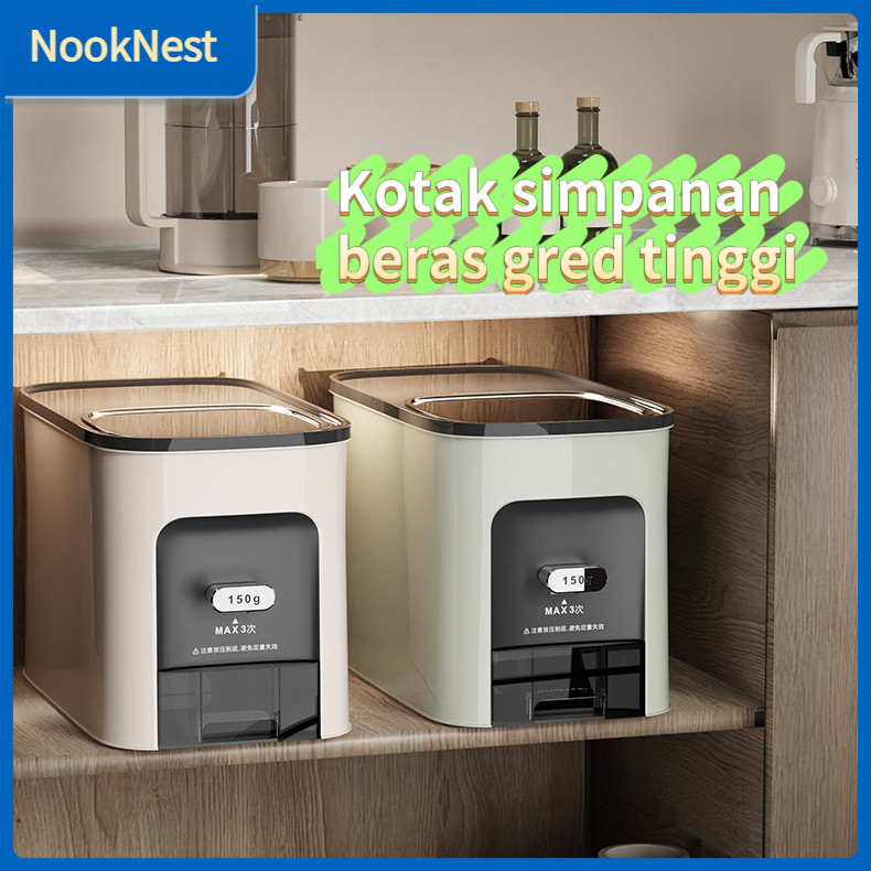 Rice Container 10kg | Shopee Malaysia