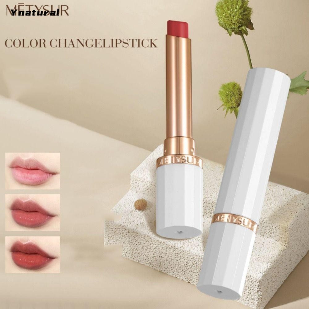 YNATURAL Color Change Lipstick, Long-lasting Essential Oil Lip Balm ...