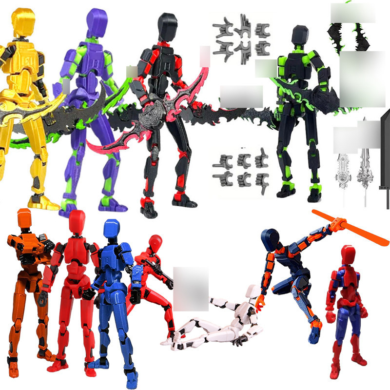 Dummy 13 Lucky Doll Action Figure Joint Movable Assembling Toys Titans ...