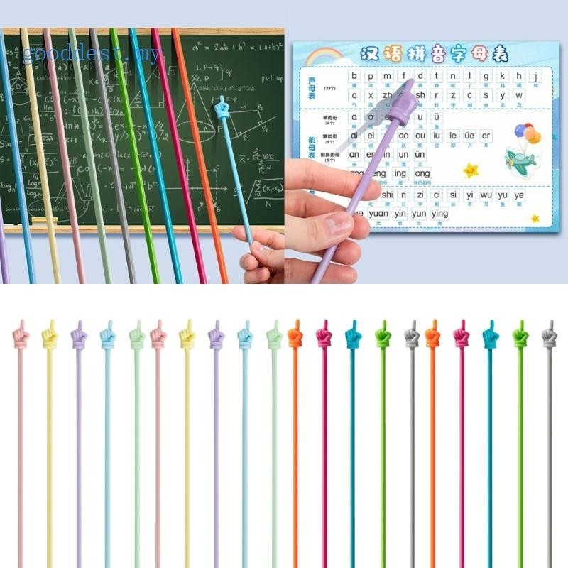 GOOD 5 10Pcs Small Hand Pointers Colorful Teacher Pointers Presentation ...