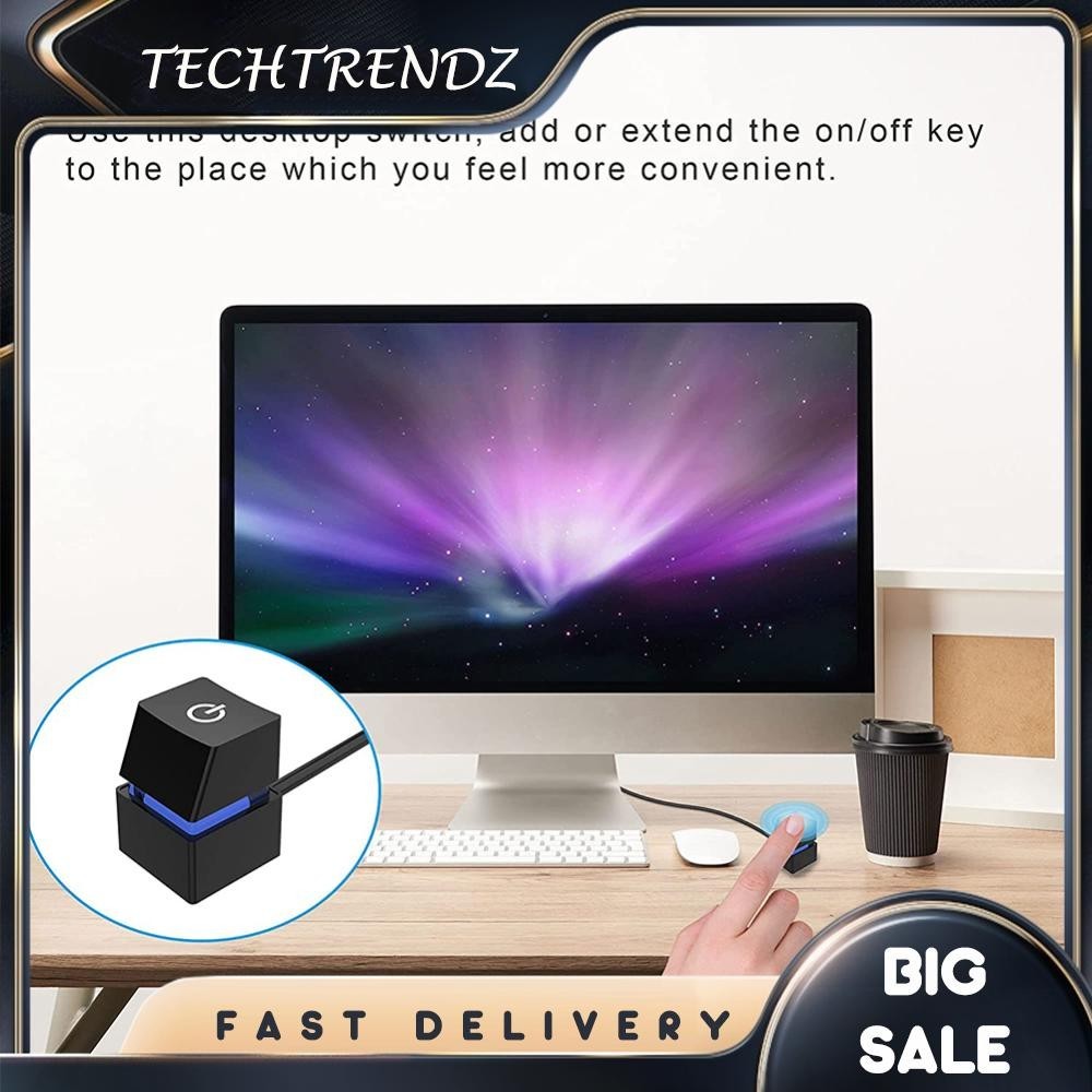 [techtrendz.my] 2m LED Computer Desktop Switch PC Motherboard External ...