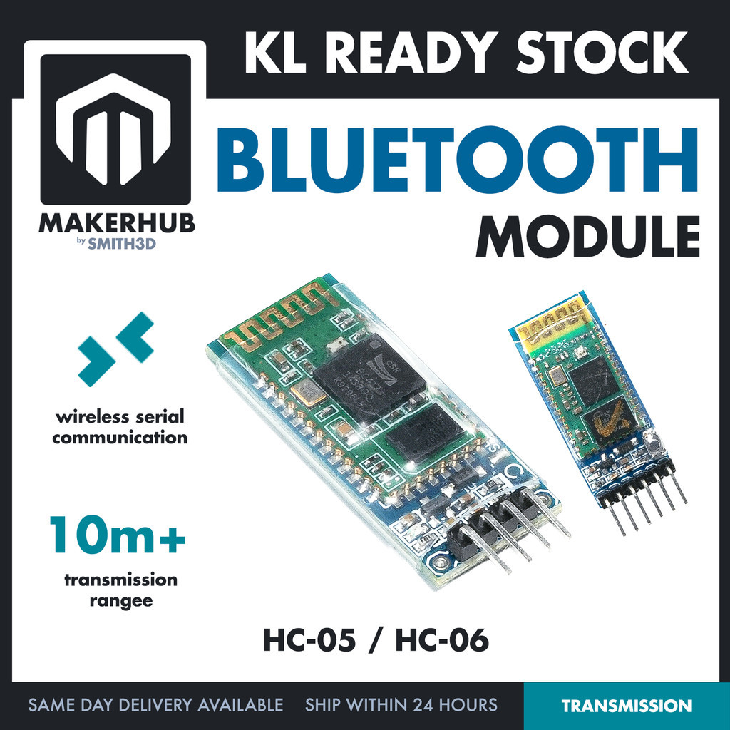 Wireless Bluetooth Module HC-05 HC-06 Master Slave Bluetooth Module ...