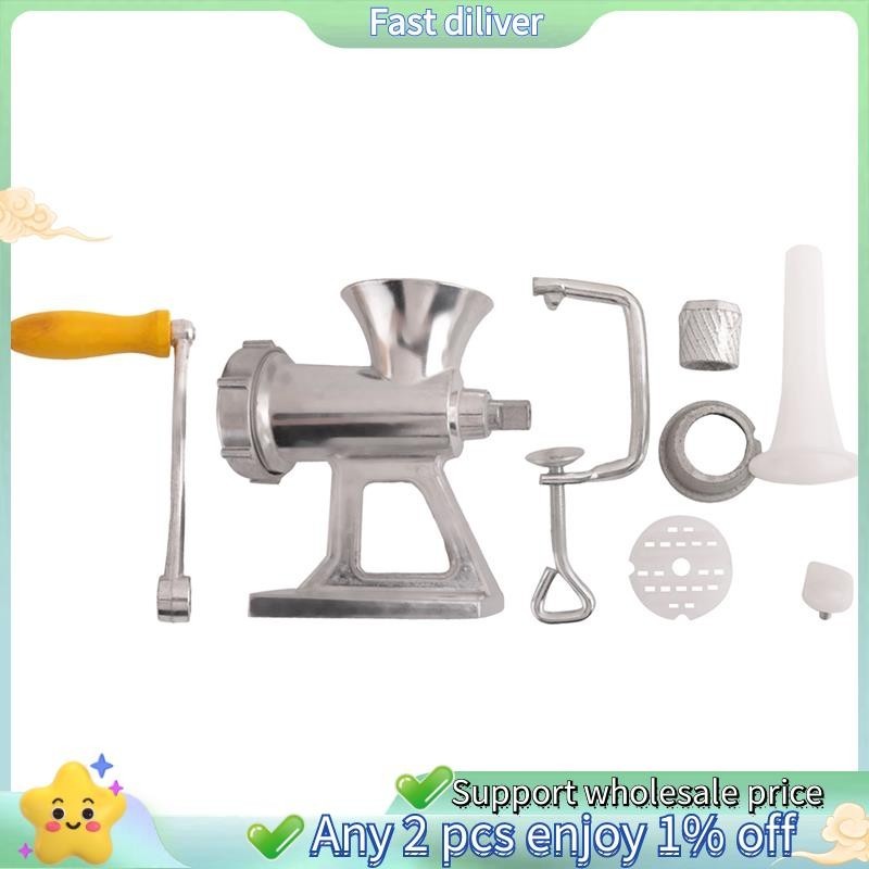 GT-Heavy Duty Hand Operated Crank Meat Mincer Grinder Beef Pasta ...