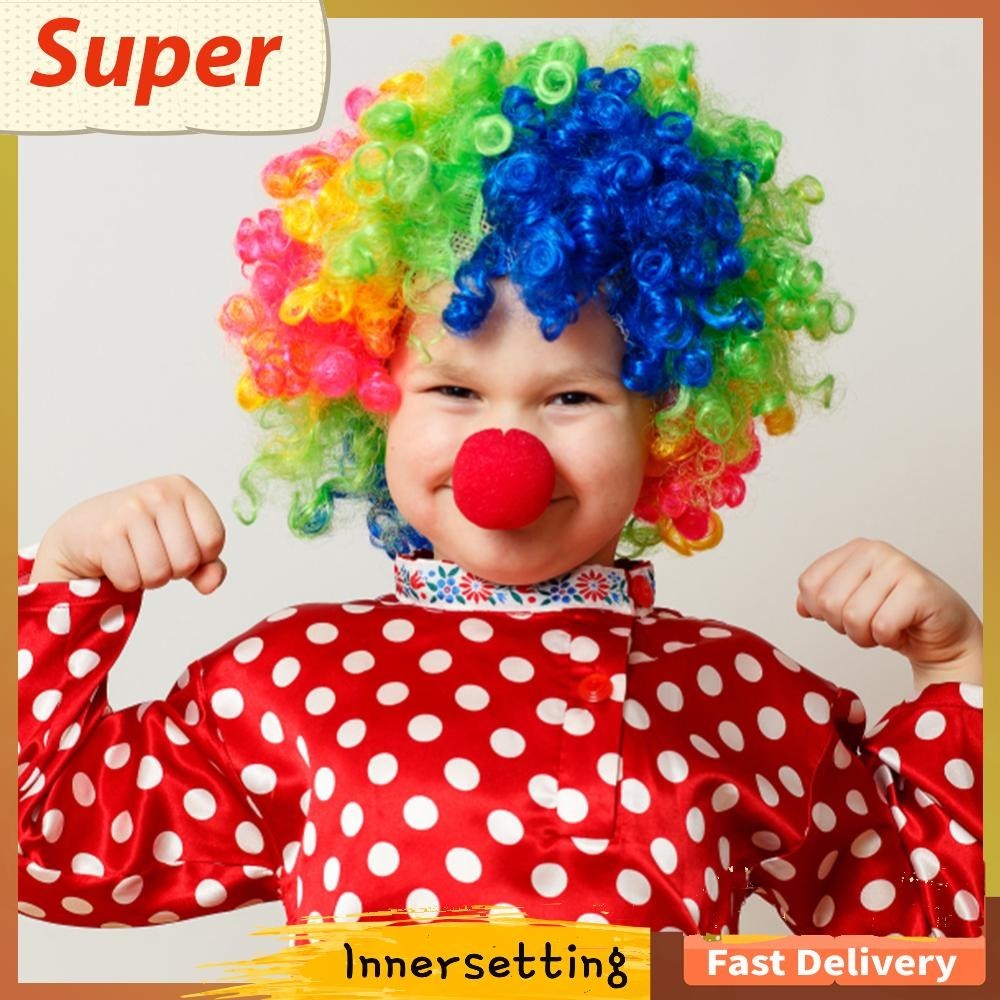 [innersetting.my] 50mm Red Sponge Balls Cosplay Props Soft Circus Clown ...