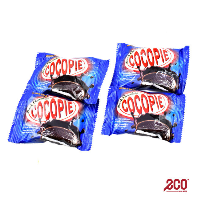 Mum's Bake Dark Chocolate Coco Pie 25g (4pcs/pack) | Shopee Malaysia