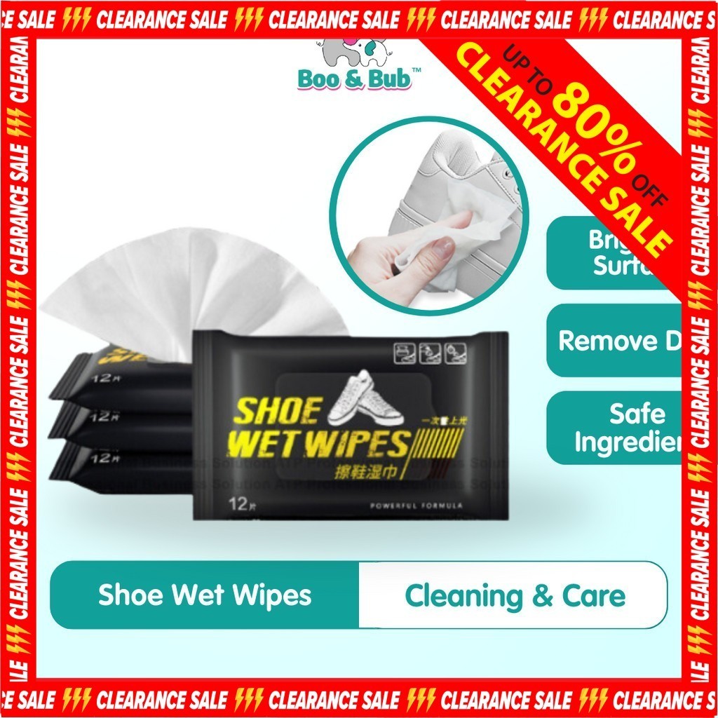 Shoe Cleaning Wipes | Cleaning & Care Wet Tissue | Shopee Malaysia