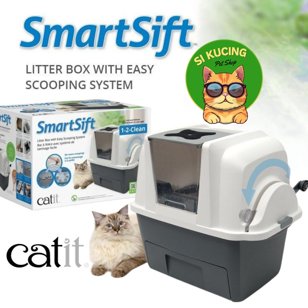 Catit SmartSift AirSifting Smart Cat Pan - CATIT New Version SMARTSIFT ...