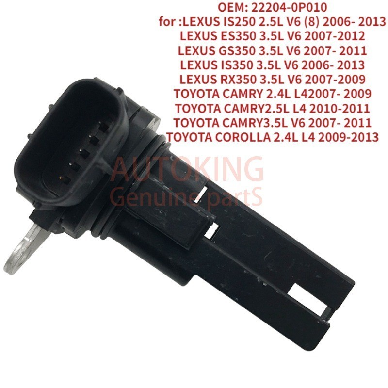 Mass air flow sensor 22204-0P010 For LEXUS IS250 ES350 GS350 IS350 ...