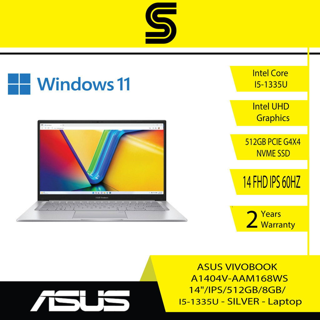 ASUS Vivobook A1404V-AAM168WS /AAM171WS - Laptop (14"/ I5-1355U/I7 ...