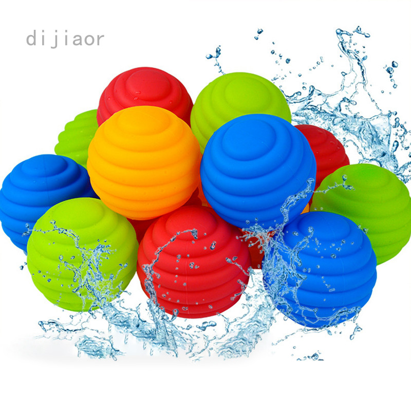 Reusable, Quick-Filling Beach Balls, Self-Sealing Water Spray Bombs For ...