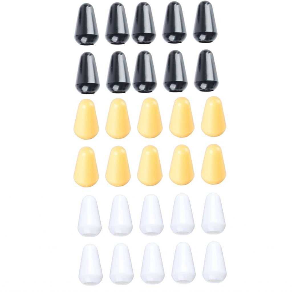 Welcomehome 10Pcs Pickup Selector Switch Tip Electric Guitar 3 Way 5 ...