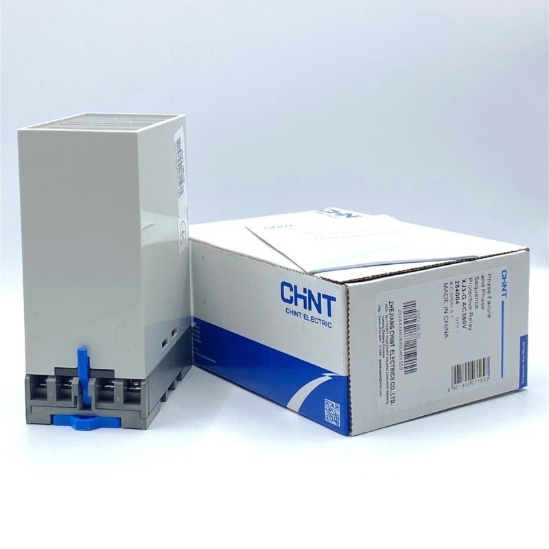 Xj3-g CHINT 380V phase loss protection relay set INCLUDED BASE (Genuine ...
