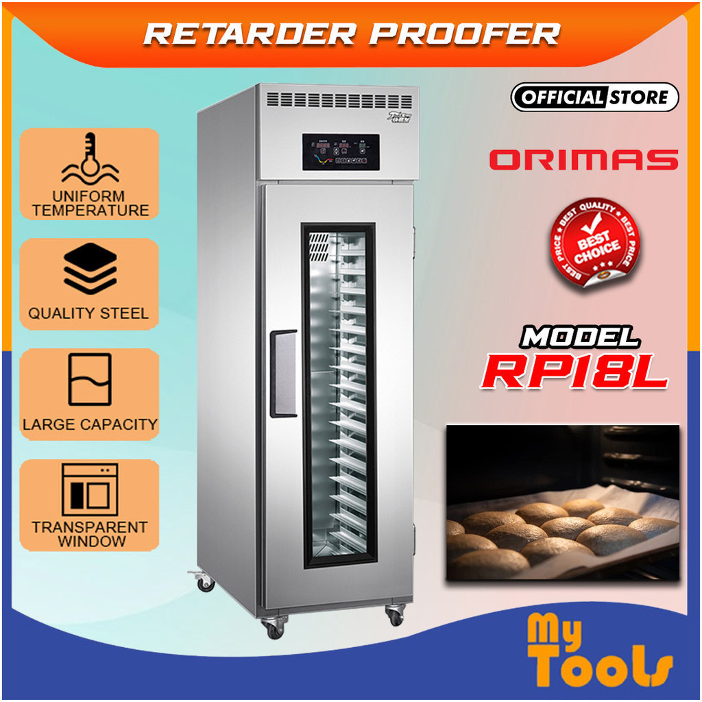 Mytools ORIMAS Retarder Proofer RP18L | Stainless Steel Retarder Proofer | 2.4 KW | 18 Layer ...