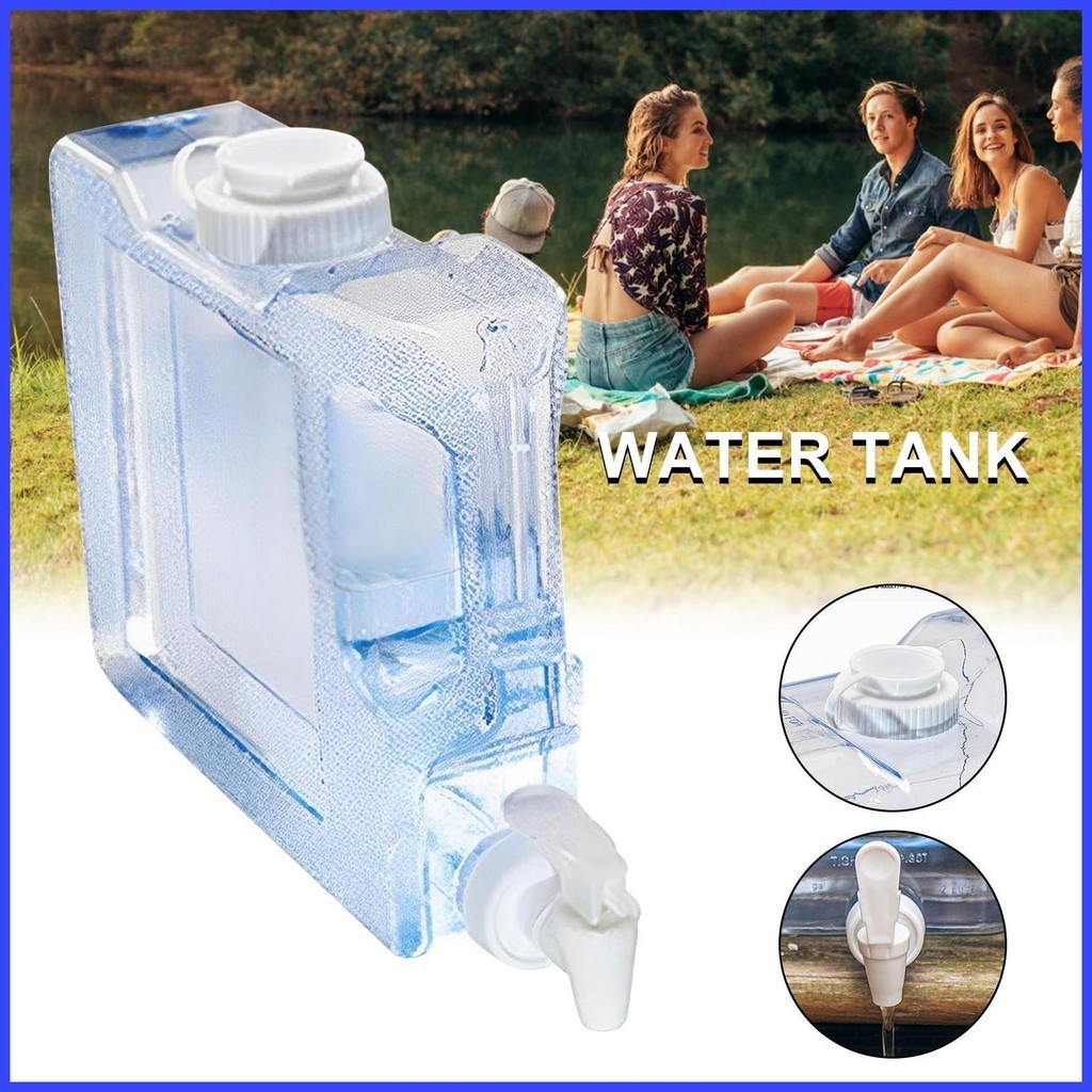 Camping Water Storage Water Container With Spigot & Carry Handle No ...