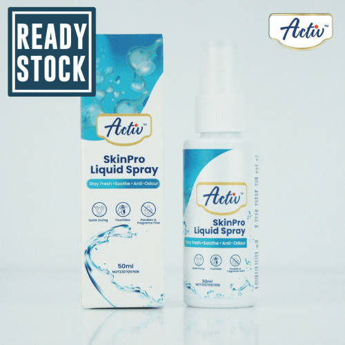 Activ SkinPro Liquid Spray | Instant Relief & Scar Healing | Shopee ...