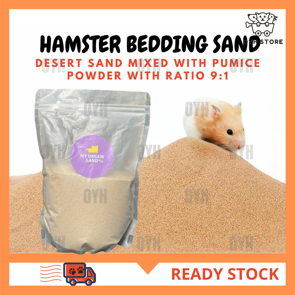 LOCAL DELIVERY- HAMSTER BEDDING DESERT SAND MIXED WITH PUMICE POWDER ...