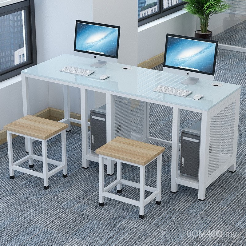 School Desk Chair Steel Computer Desk Chair School Single Double Three ...