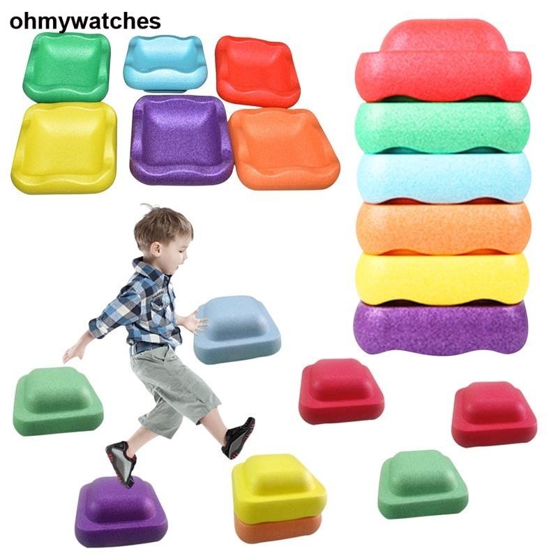 Balance Ball Stepping Stone River Crossing Stacking Stone Sensory Toy ...