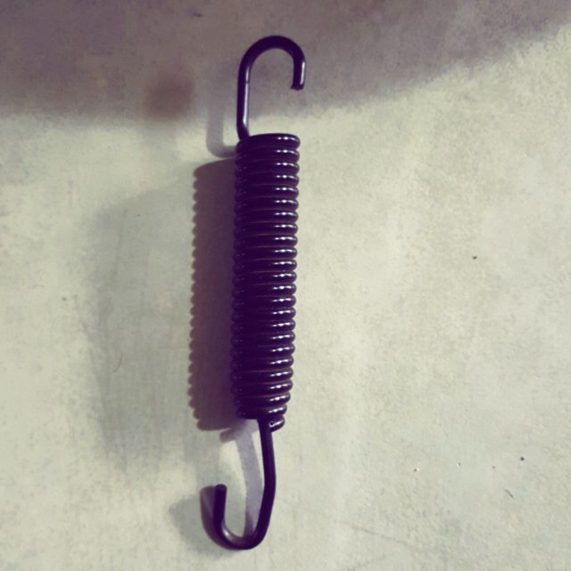 TONGKAT MOTOR RXZ SIDE STAND / SPRING SET Tongkat (Long) for LC135 SRL ...