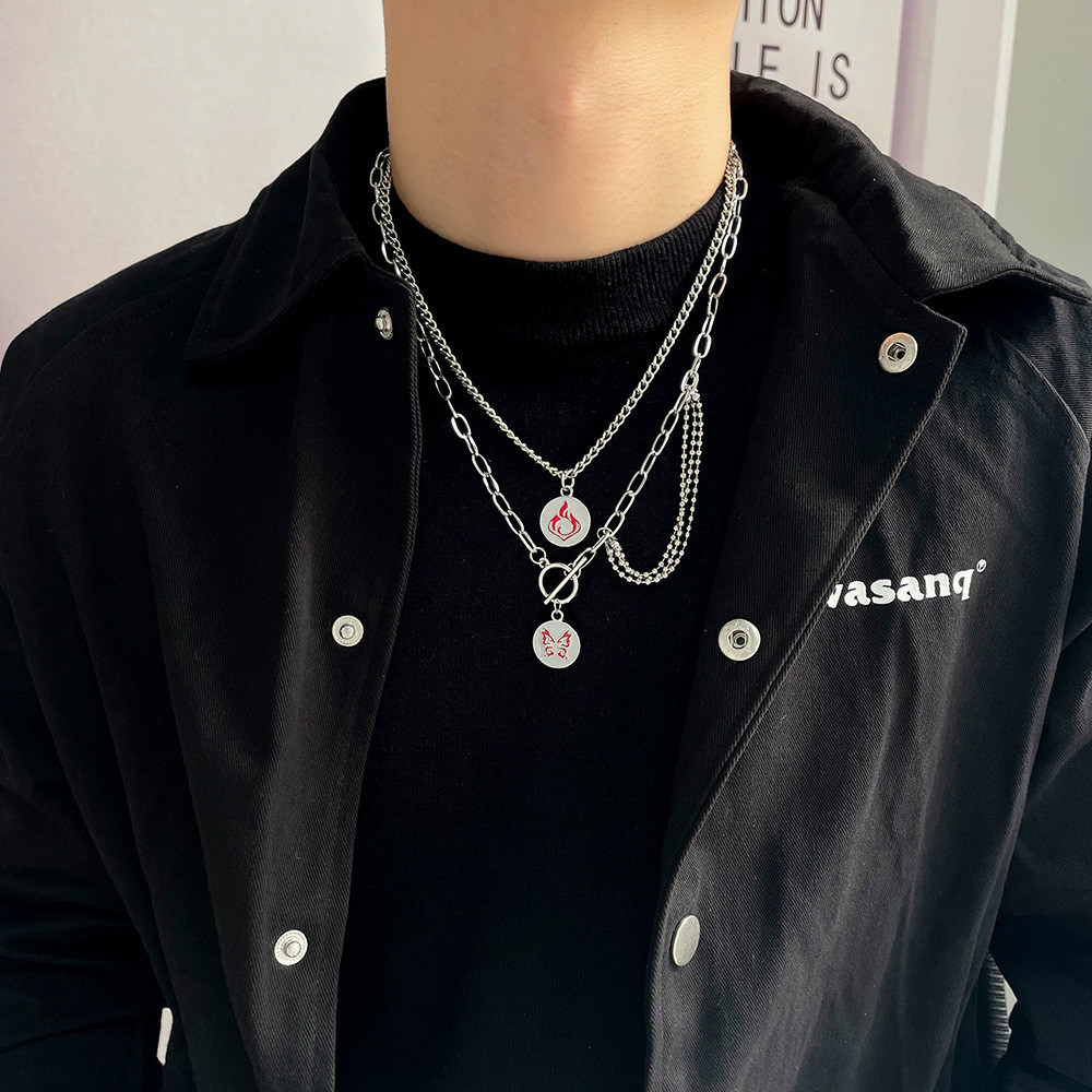 Jujutsu Kaisen Necklace - Anime Peripheral Titanium Steel Pendant ...