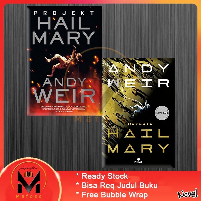 Hail Mary Project by Andy Weir | Shopee Malaysia