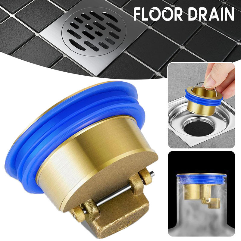 All-copper Floor Drain Core Floor Shower Drain Stopper Insectproof Anti ...