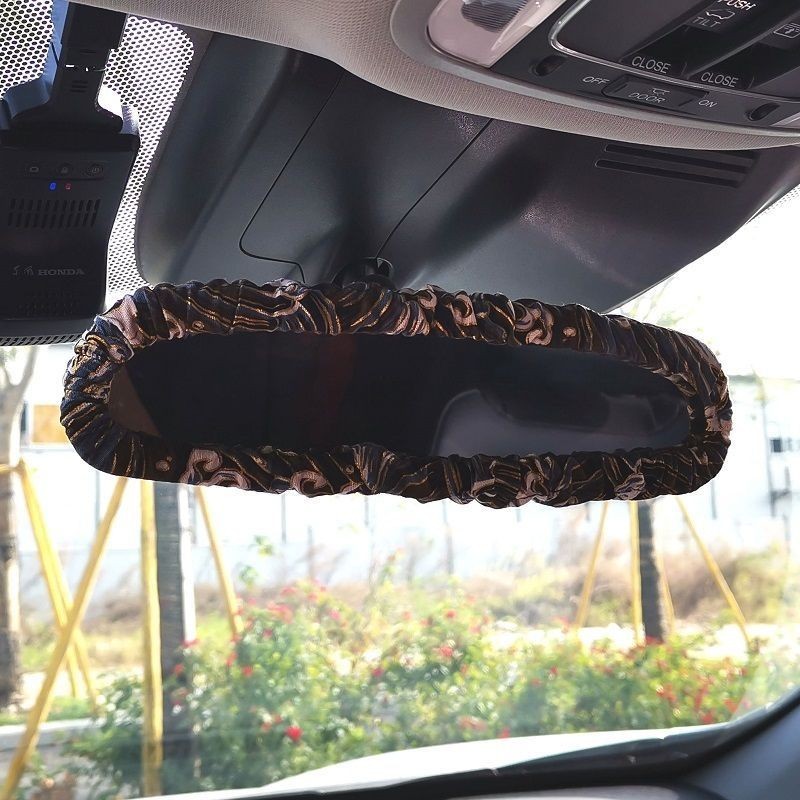 JDM Car Modified Rearview Mirror Protector Cover Sea Wave Koi Creative ...