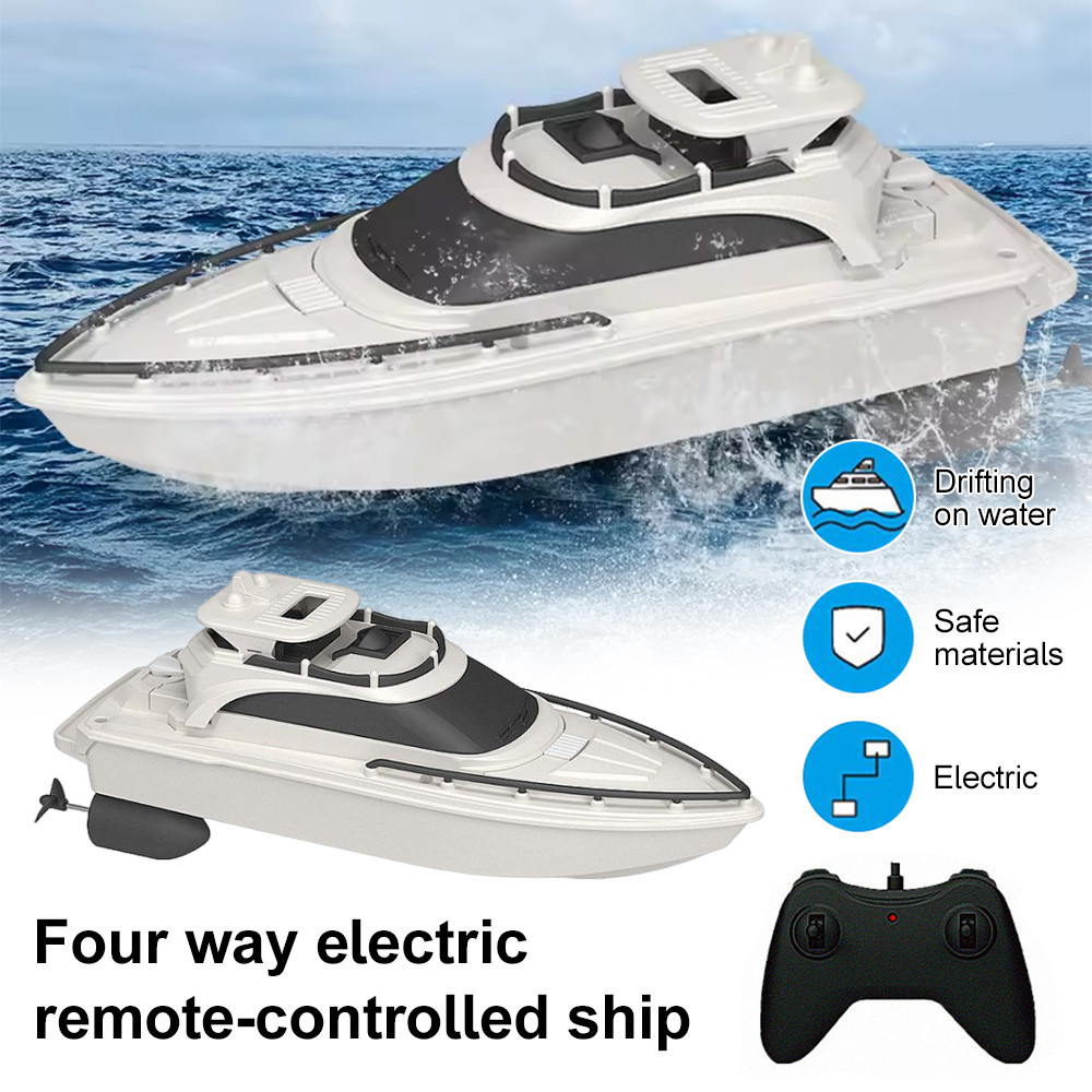 Four-way Remote-controlled Boat Remote Control High Speed Boat Electric ...