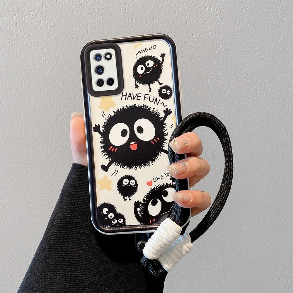 Angel Eyes Cartoon Case Suitable For OPPO A52 A72 A92 4G Couple Trendy Silicone Shockproof Soft ...