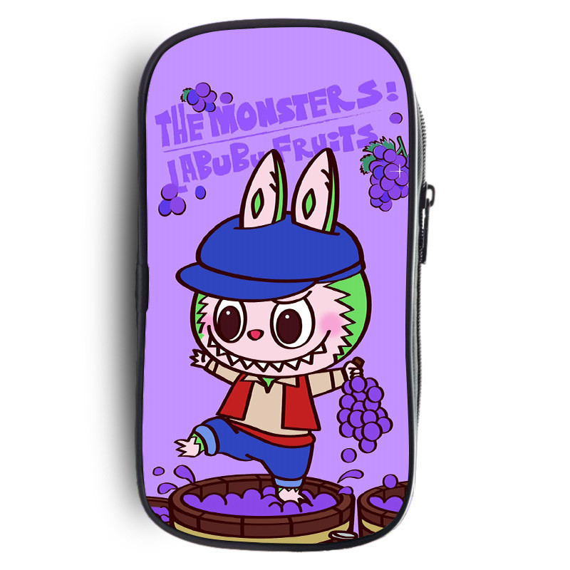 2024 Labubu & Labu Boo Large Capacity Pencil Case - Kids' School ...