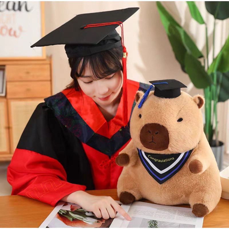 [Ready Stock] Graduator Capybara Bachelor's Uniform Capybara-kun Doll ...
