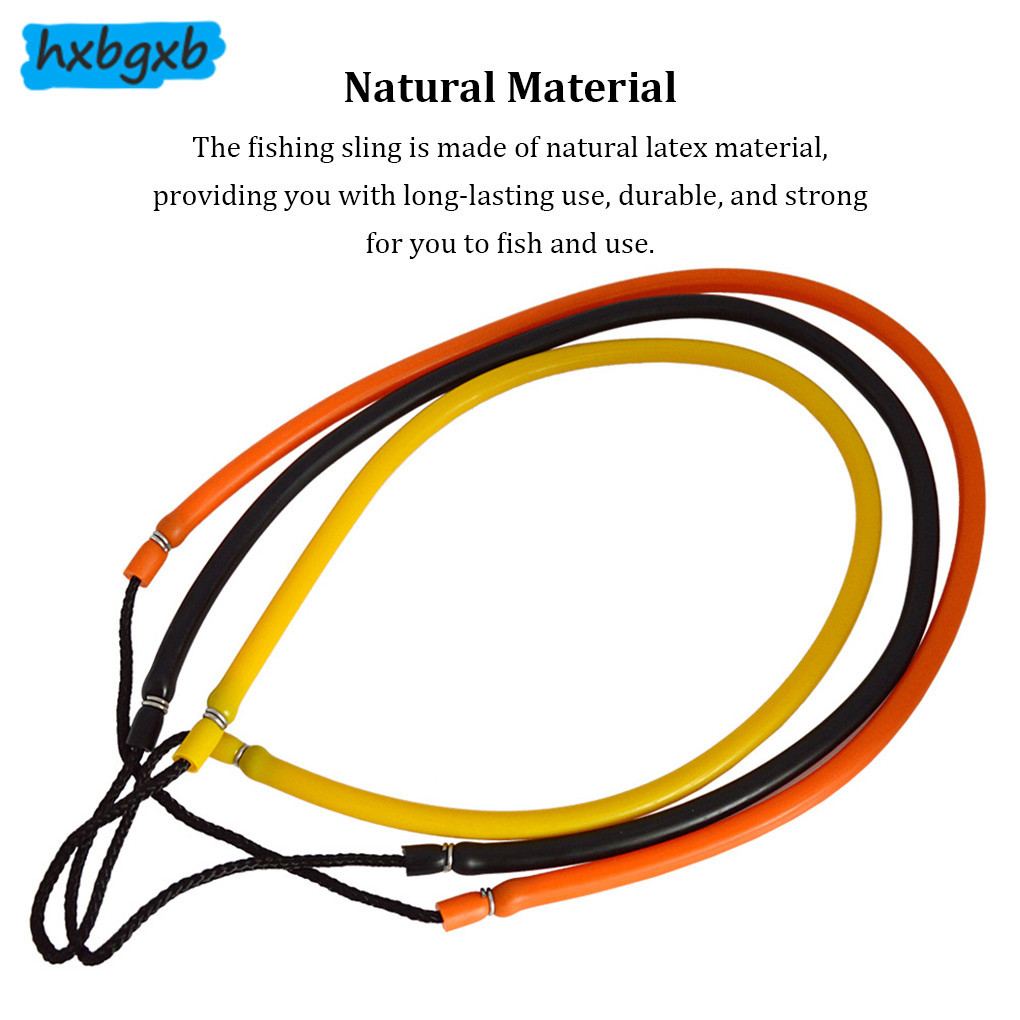 HXBGXB 1/2/3 Fishing Rubber Bands Outdoor Heavy Duty Equipment Hawaiian ...
