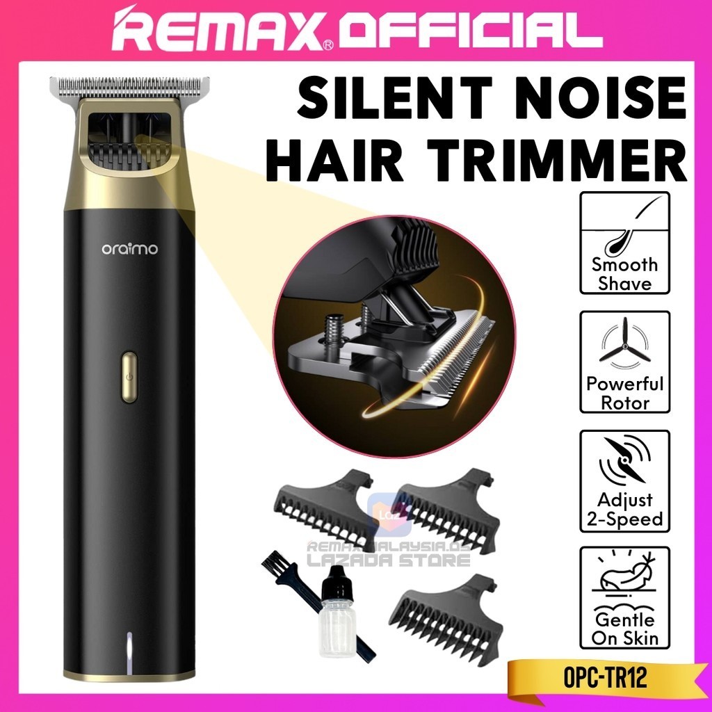 ORAIMO OFFICIAL Rechargeable Hair Cut Grooming Kit Clipper Comb Barber ...