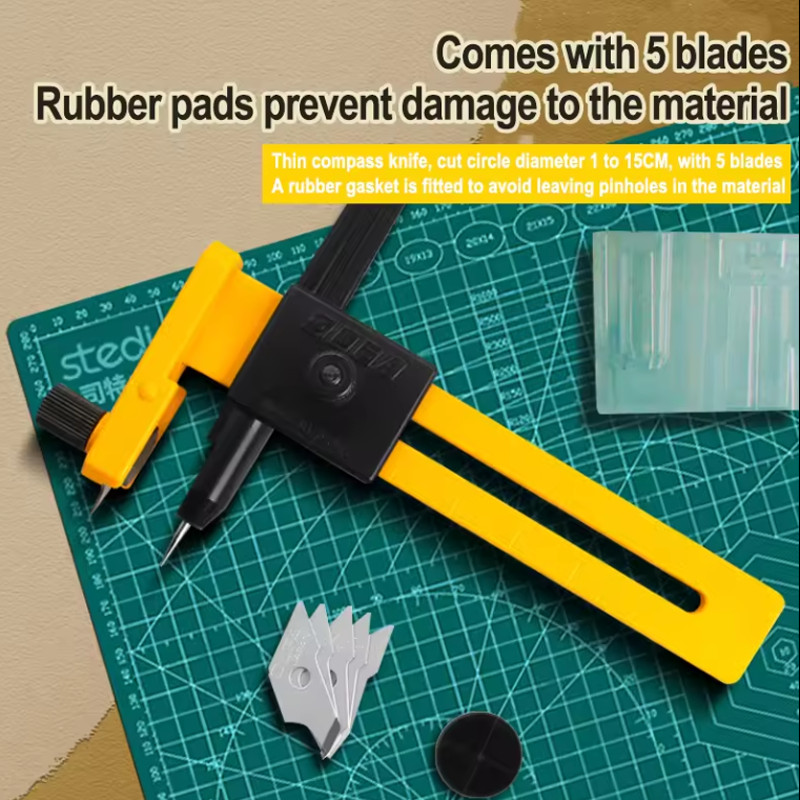 Round Cutting Circular Cutter Circular Cutter Card Cutter Adjustable ...