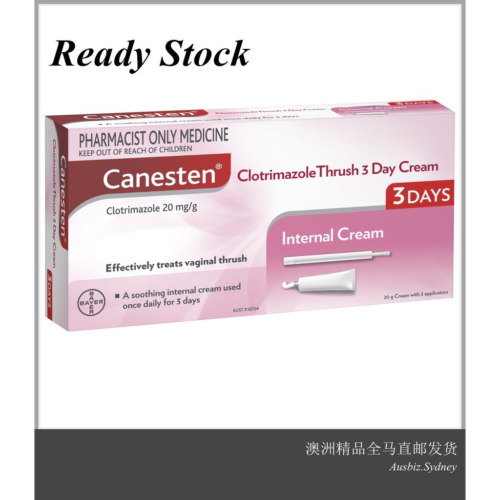 [Ready Stock EXP: 03/2029] Bayer Canesten Clotrimazole Thrush Treatment ...