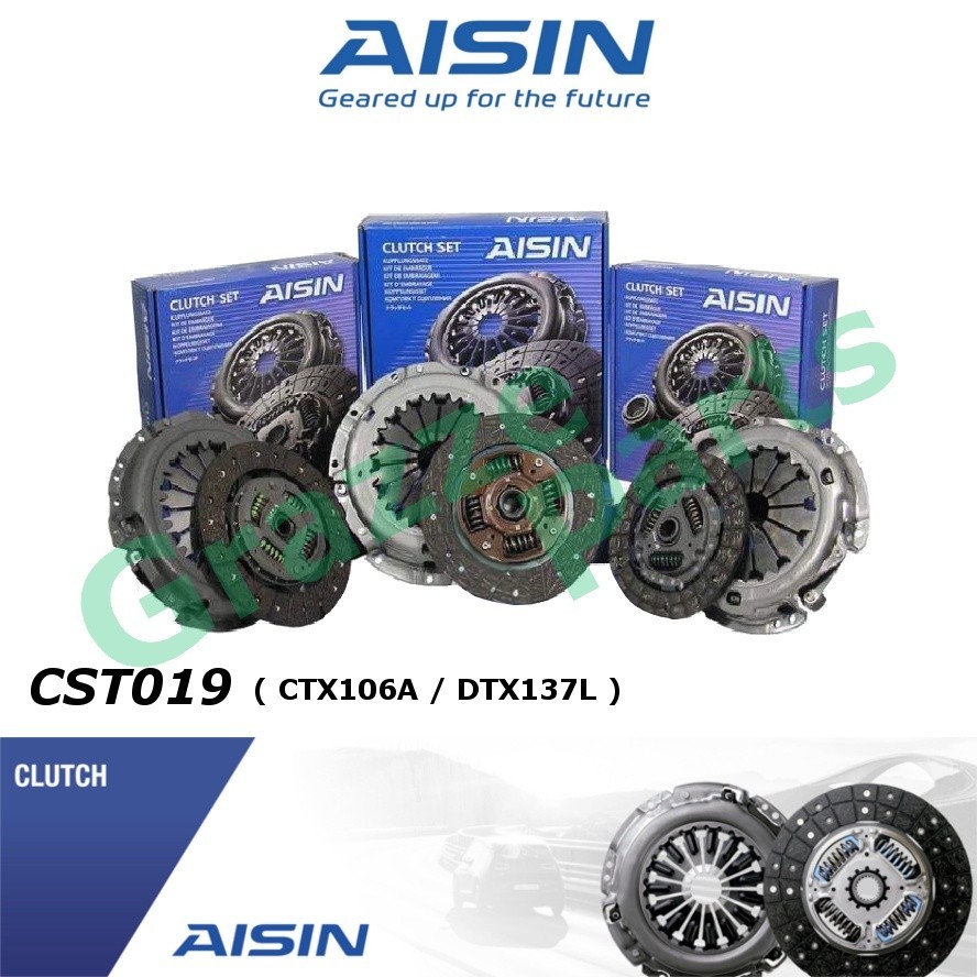 Aisin Clutch Disc Plate Cover Kit Set Toyota Land Cruiser Prado RZJ95 ...