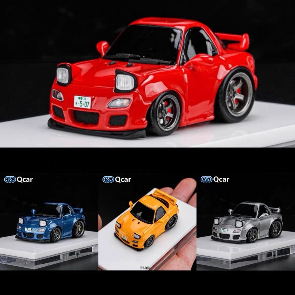 Csc Qcar 1: 64 Car Model MAZDA RX-7 FD MAZDA RX7 Q Car Resin Limited ...