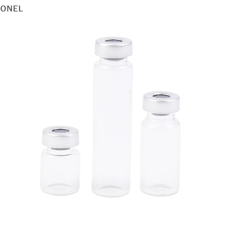 on 10 Pack 5/10/20ml Sealed Sample Vials Transparent Glass Vials With ...