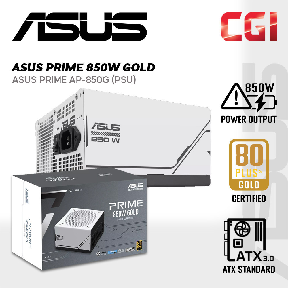 Asus Prime 850W 80 Plus Gold ATX 3.0 Power Supply PSU | Shopee Malaysia
